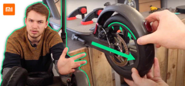 TUTO | Changer roue ARRIÈRE Trottinette Xiaomi Pro et M365 | MOOVMOOV